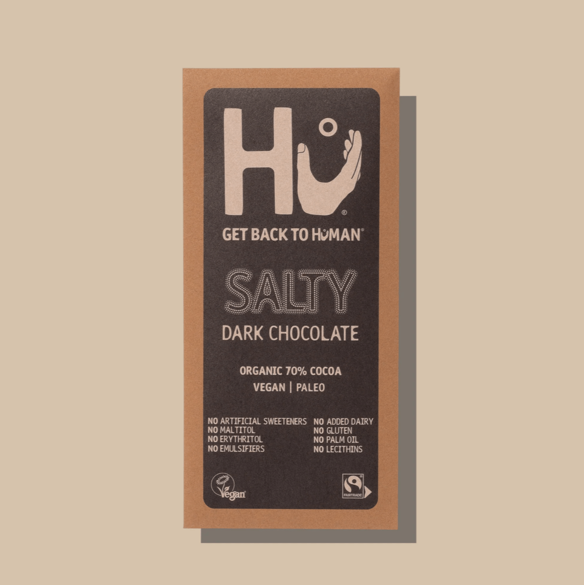 HU Organic Dark Salted Chocolate | Sow & Arrow
