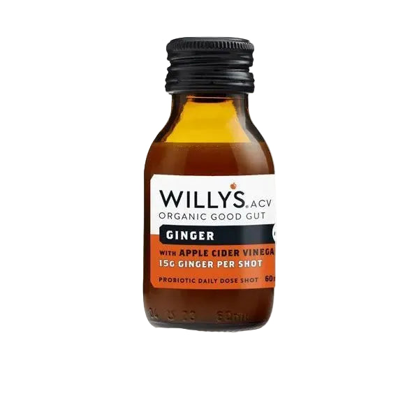 Willy's Organic Probiotic Ginger Gut Shot - 60ml