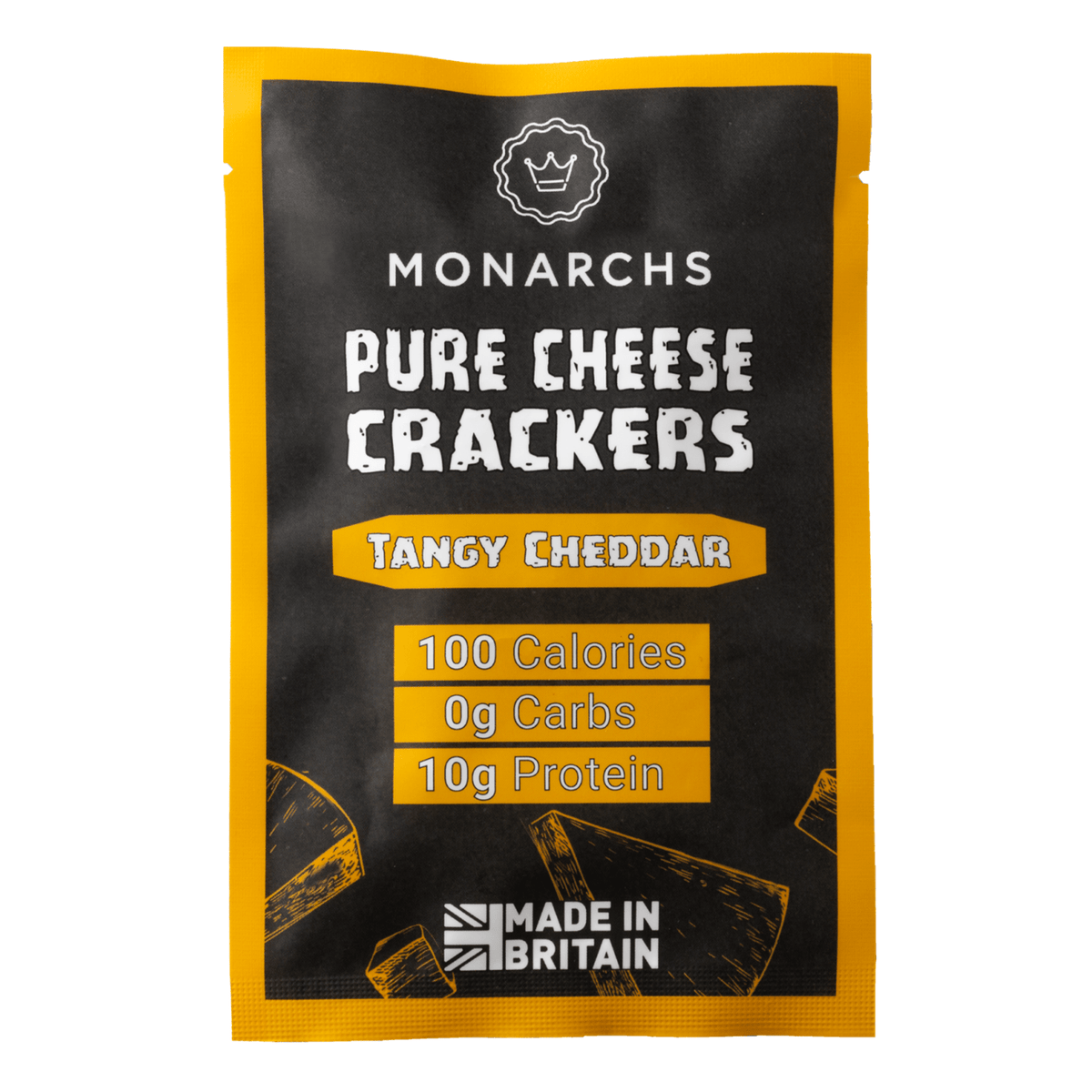 Monarchs Pure Cheese Crackers Tangy Cheddar | Sow & Arrow