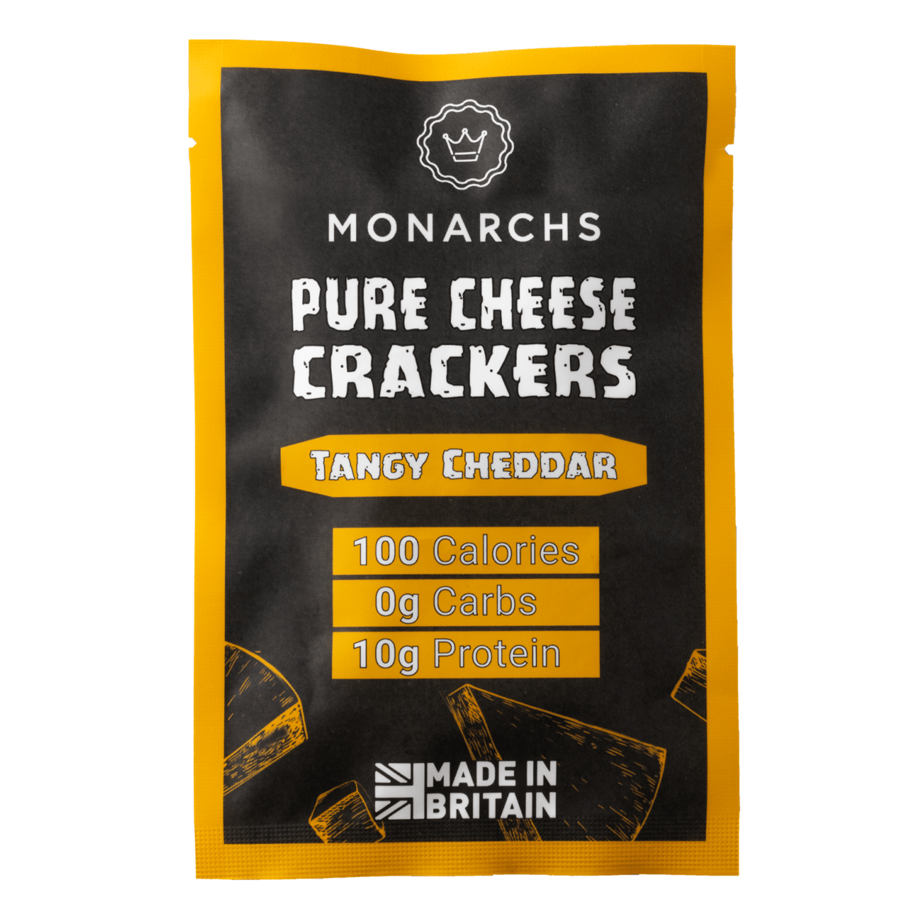 Monarchs Pure Cheese Crackers Tangy Cheddar | Sow & Arrow