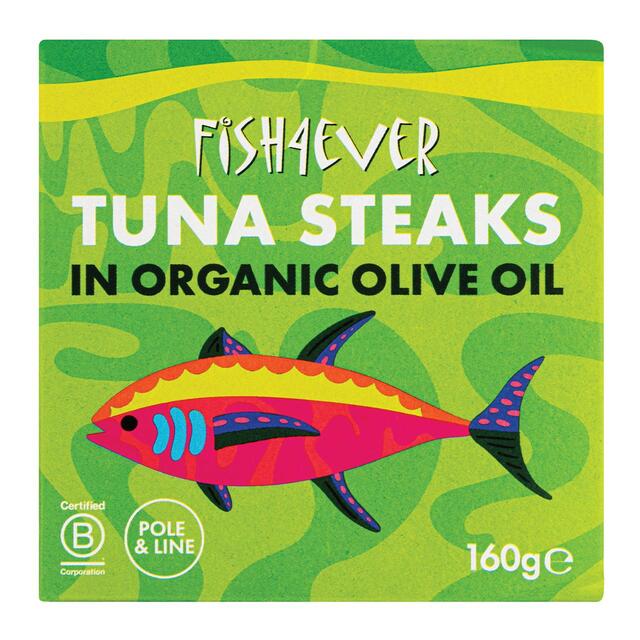 Fish4Ever Skipjack Tuna Steak In Organic Olive Oil | Sow & Arrow