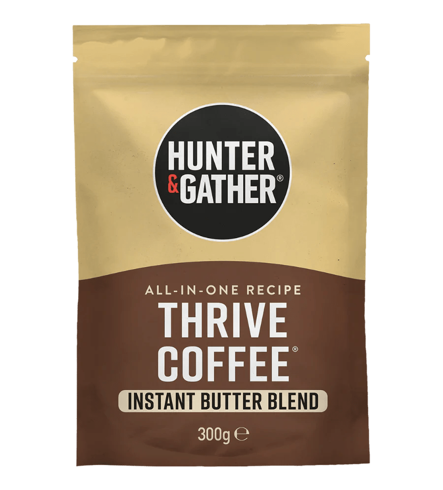 Hunter & Gather Thrive Instant Coffee - Butter - MCT Powder | Sow & Arrow