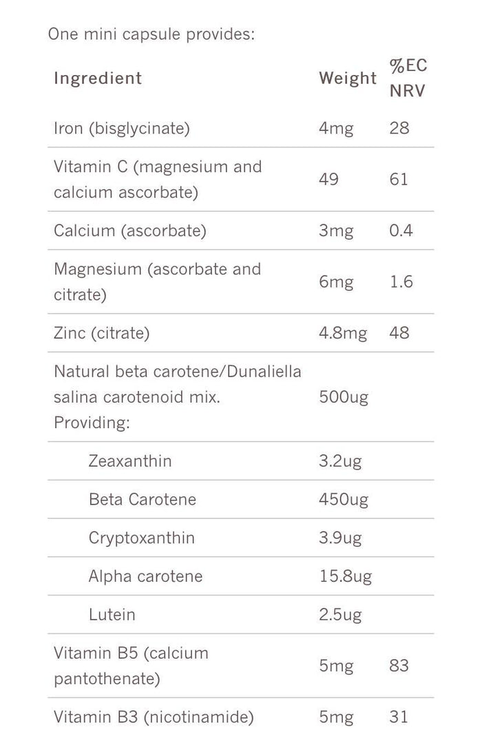 ViridiKid Children's Tiny Multivitamins - 90 Capsules